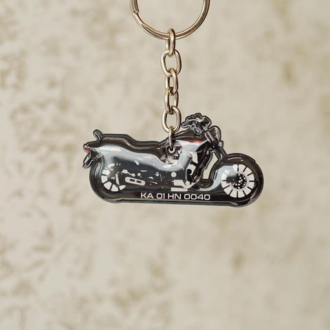 Customized Bike Shape Keychain – Orbiz Creativez