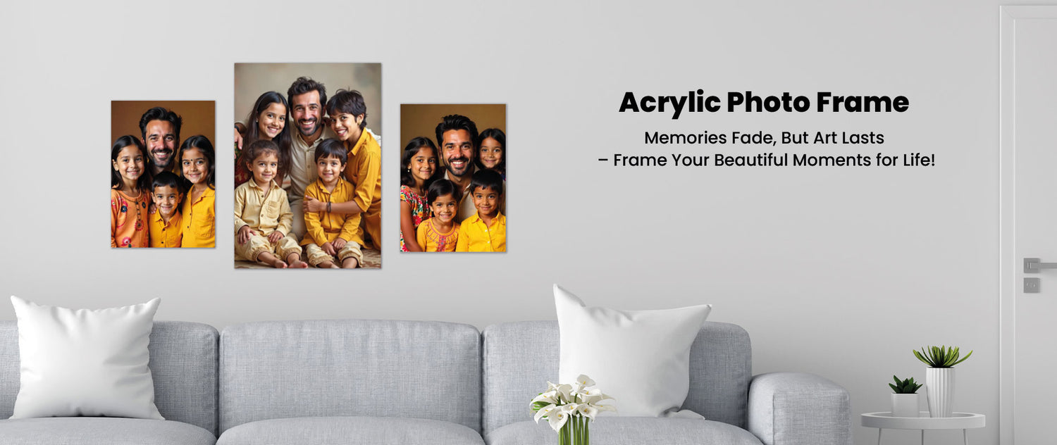 Shop Customized UV Photo Frame India-Orbiz Creativez