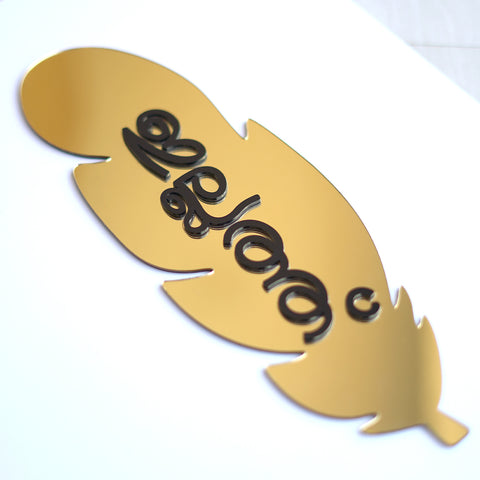 Customized House Name Board – Orbiz Creativez