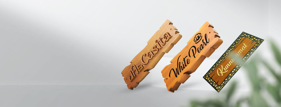Customized House Name Boards | Plates Manufacturers in Kerala – Orbiz ...