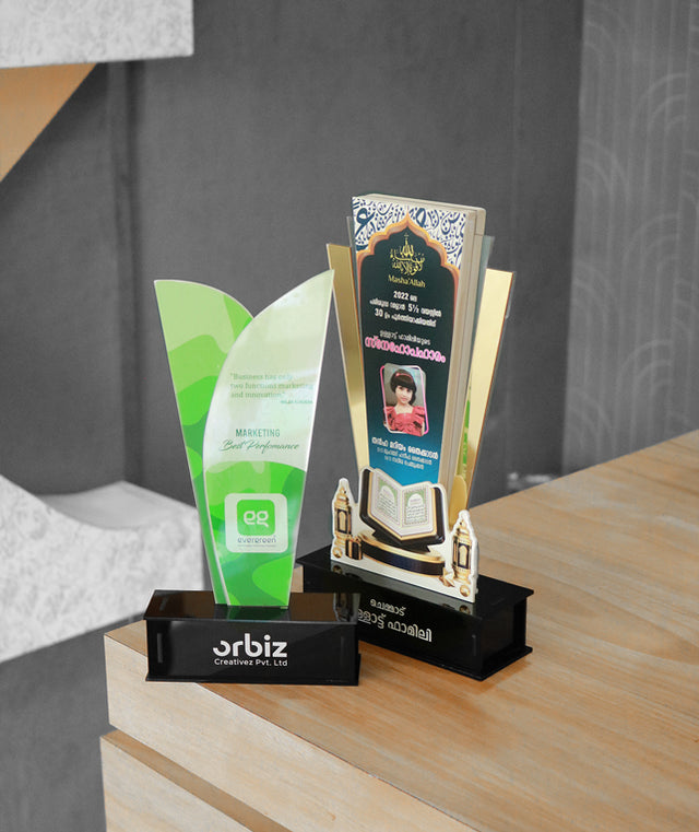 Buy Customized Mementos Awards & Trophies Online In Kerala – Orbiz ...
